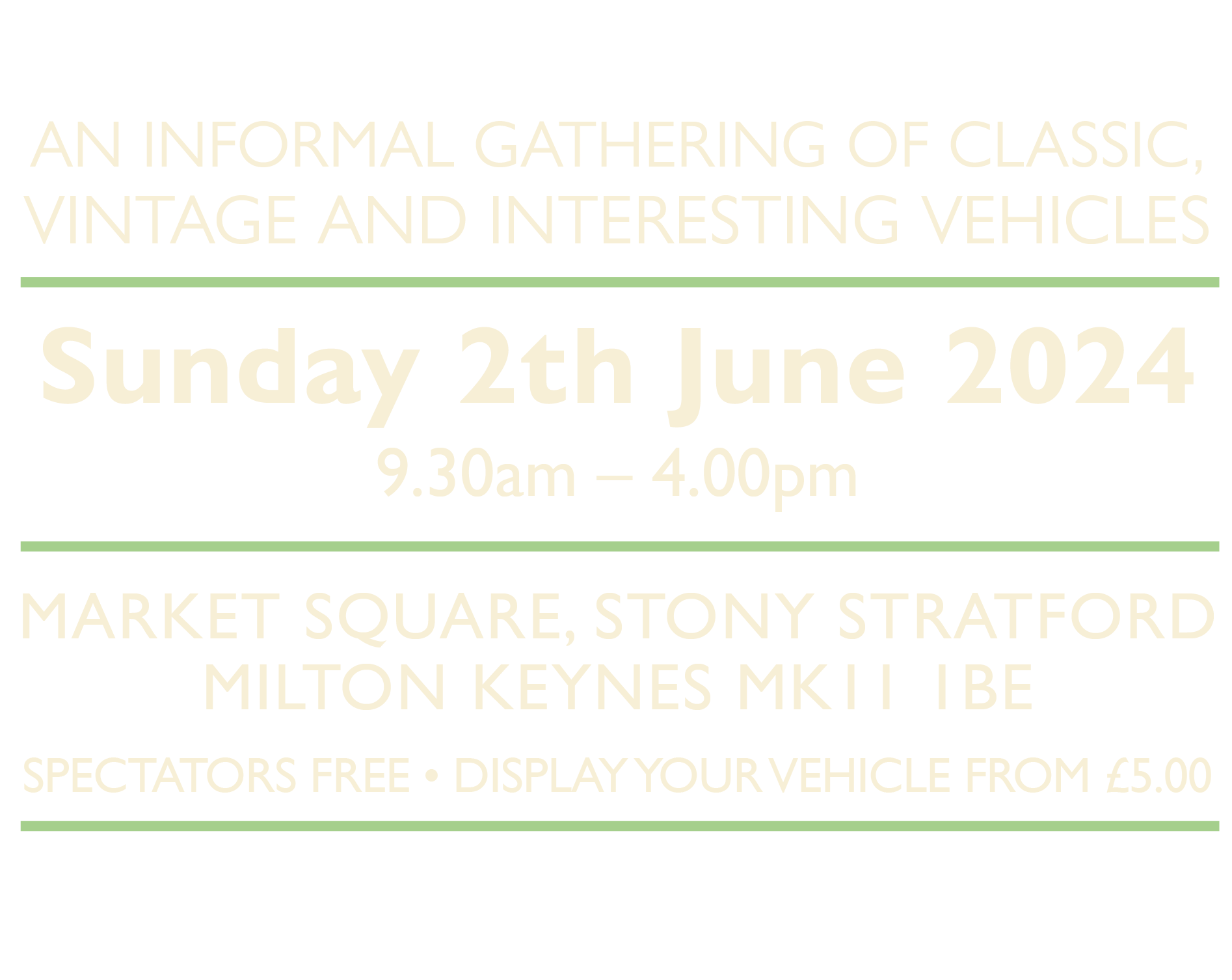 Classic Stony An informal gathering of Classic, Vintage and Interesting ...